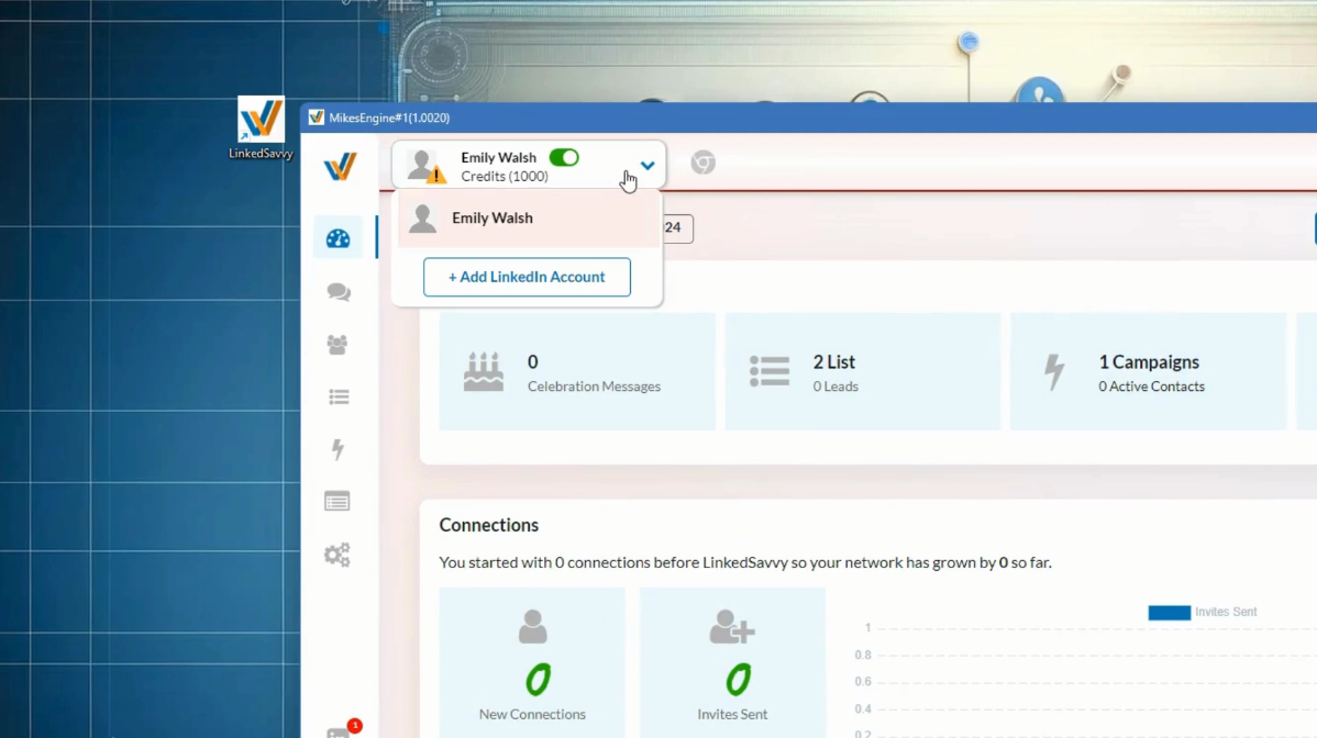 How to Connect your LinkedIn Account – LinkedSavvy Knowledgebase