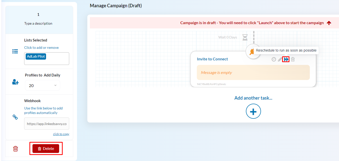 How Campaigns Work – LinkedSavvy Knowledgebase