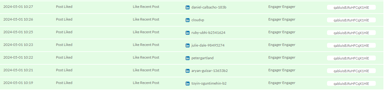 Using Activity Logs – LinkedSavvy Knowledgebase